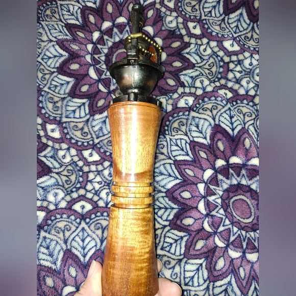Volcano Winery | Kitchen | Hawaiian Curly Koa Wood Pepper Grinder From ...